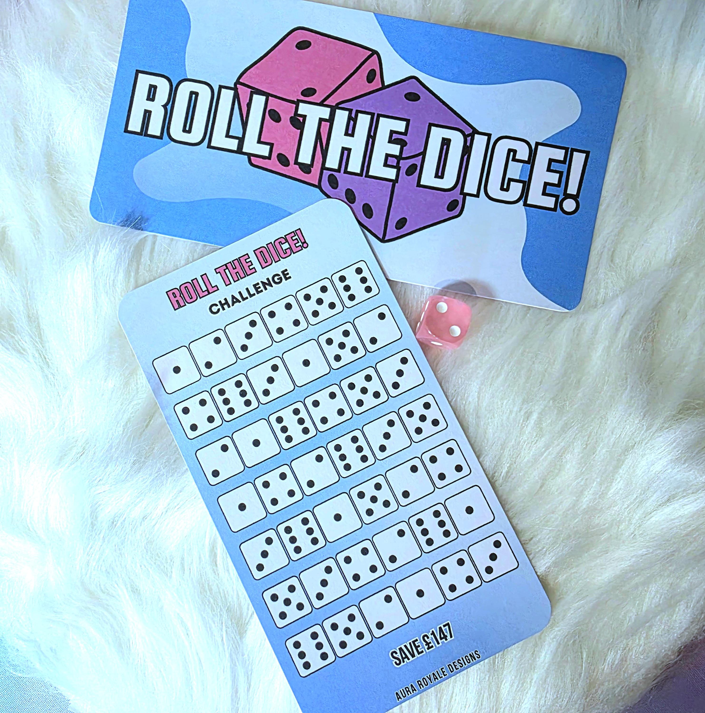 Roll the Dice | Savings Challenge | Reusable | Budgeting | Cash ...