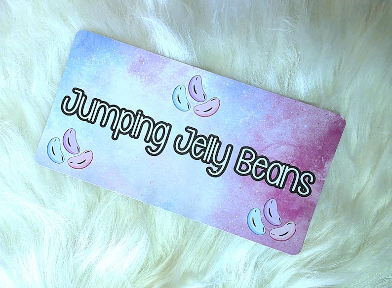Jumping Jelly Beans | Savings Challenge | Reusable | Blank | Budgeting ...