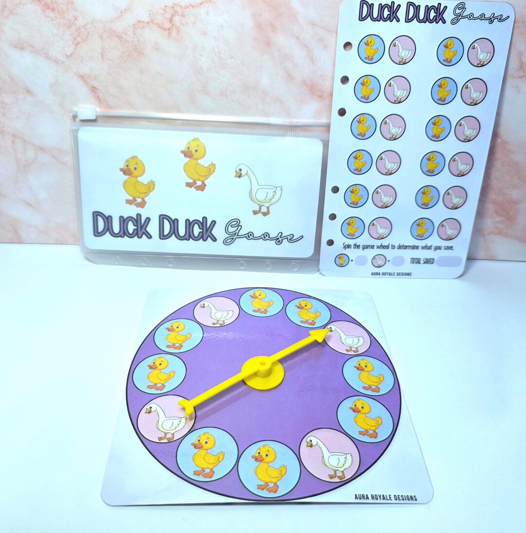 Duck Duck Goose | Savings Challenge | Reusable | Budgeting | Cash ...
