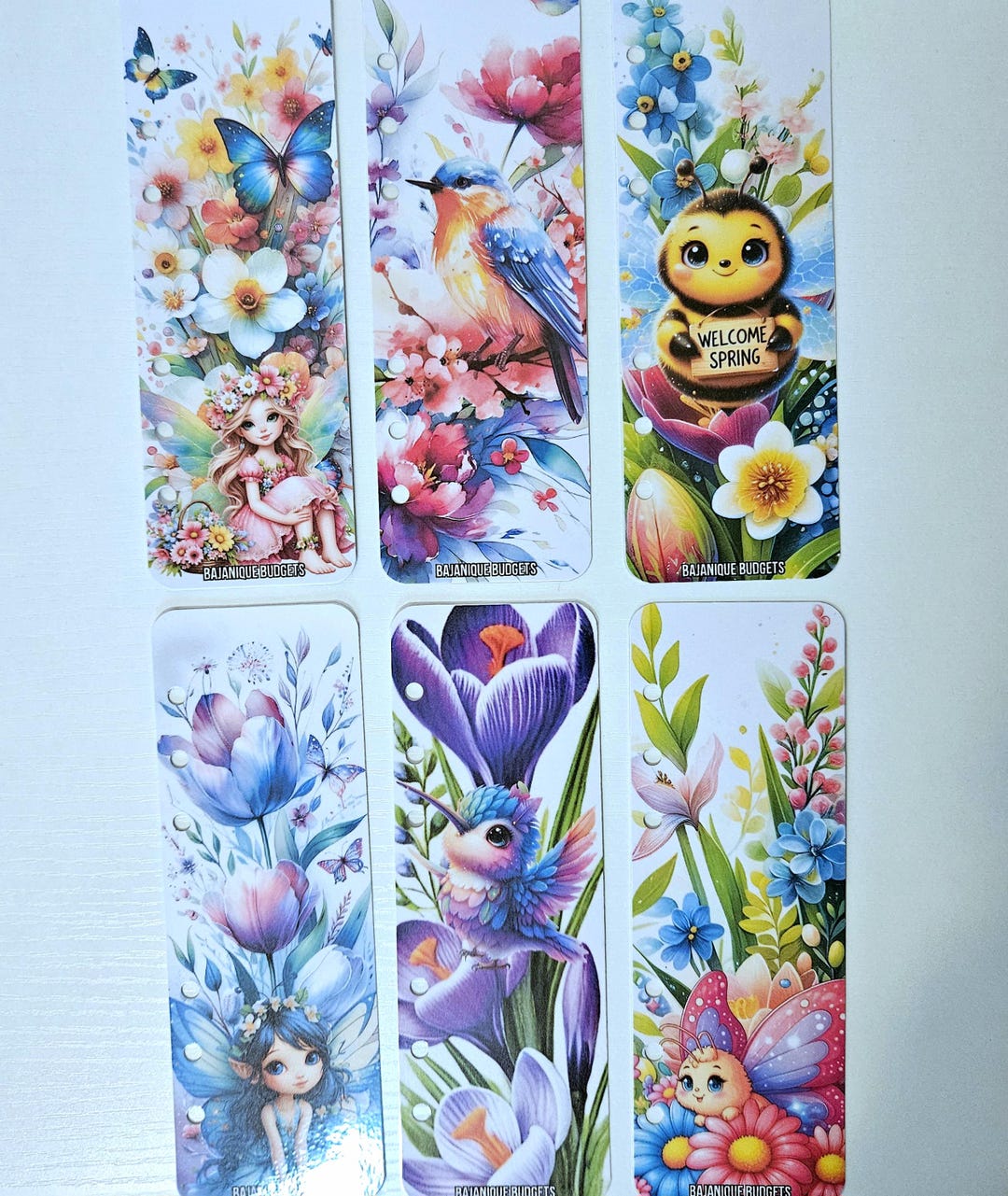 Spring Bookmarks | Binder Bookmarks| Planner Bookmarks | Budgeting ...