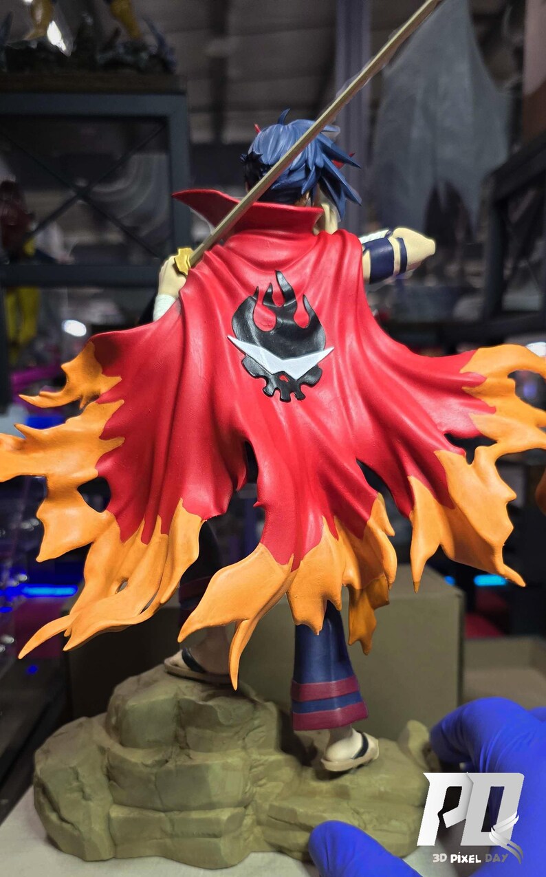 Gurren Lagann Kamina , Fan Art , Hand Painted 3D Printed Video Games ...