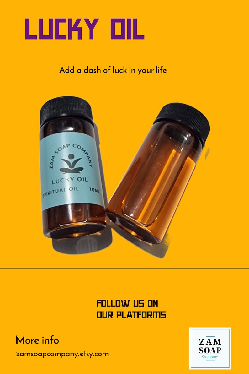 Luck Oil | Good Luck Oil | Manifestation Oil | Ritual Oil | Intention ...