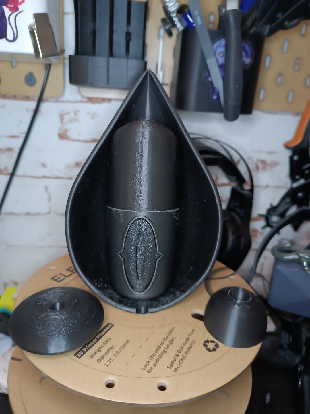 Hazbin Hotel Alastor Microphone Cosplay Prop 3D Print - Etsy