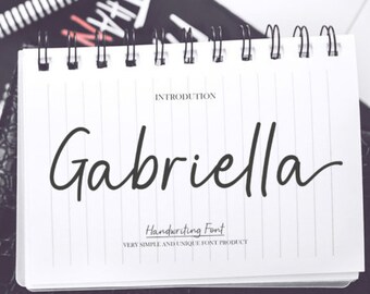 Ketty Font, Handwritten Font, Display Font, Signature Font, Modern ...