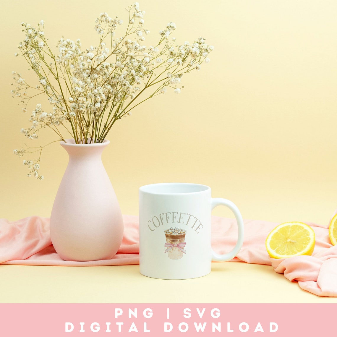 Iced Coffee Girly PNG, Coffeette Iced Coffee Png, Coquette Png, Coffee ...