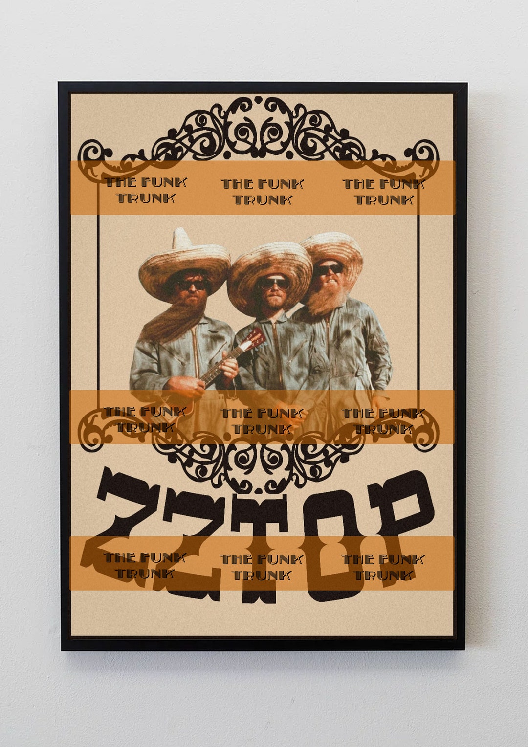ZZ TOP! - A3/A4/A5 Customisable Size, Print - Etsy