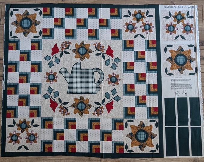 The Old Country Store Cheater Print Fabric Panel 35x44 Spring ...