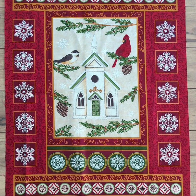 Church Quilt Block - Etsy