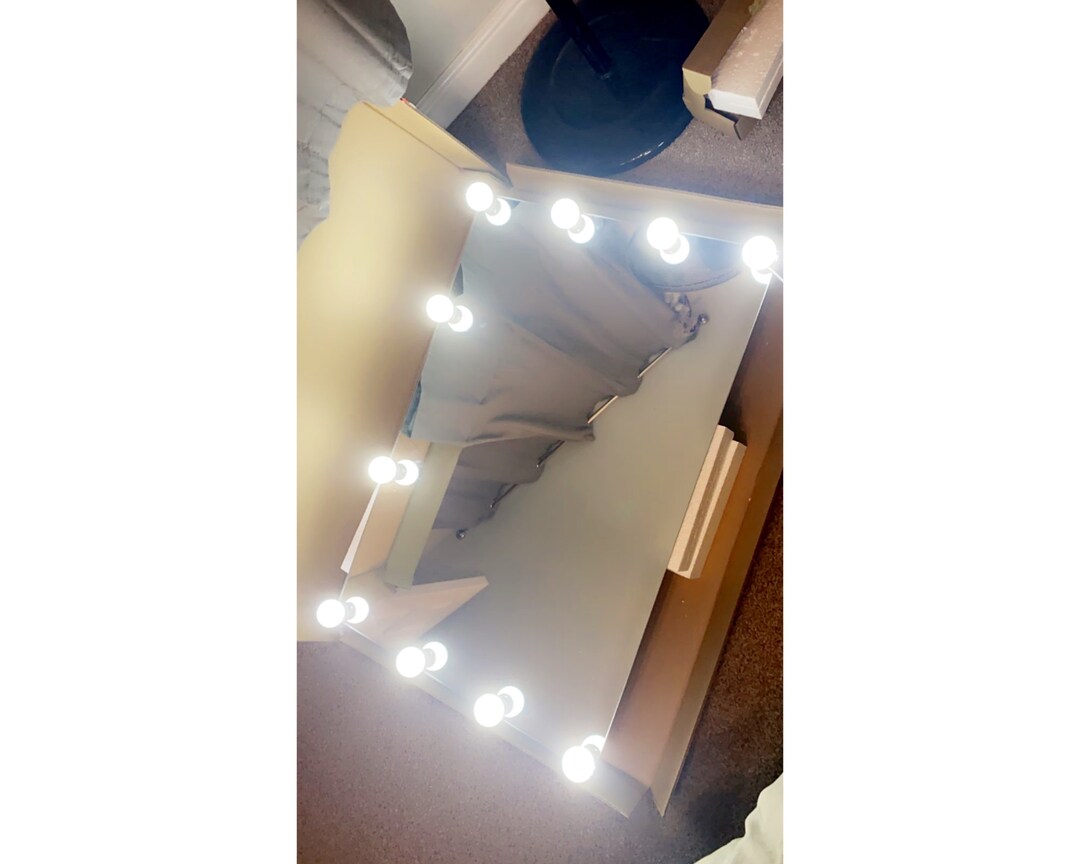 Homemade Hollywood Style Mirrors - Etsy UK