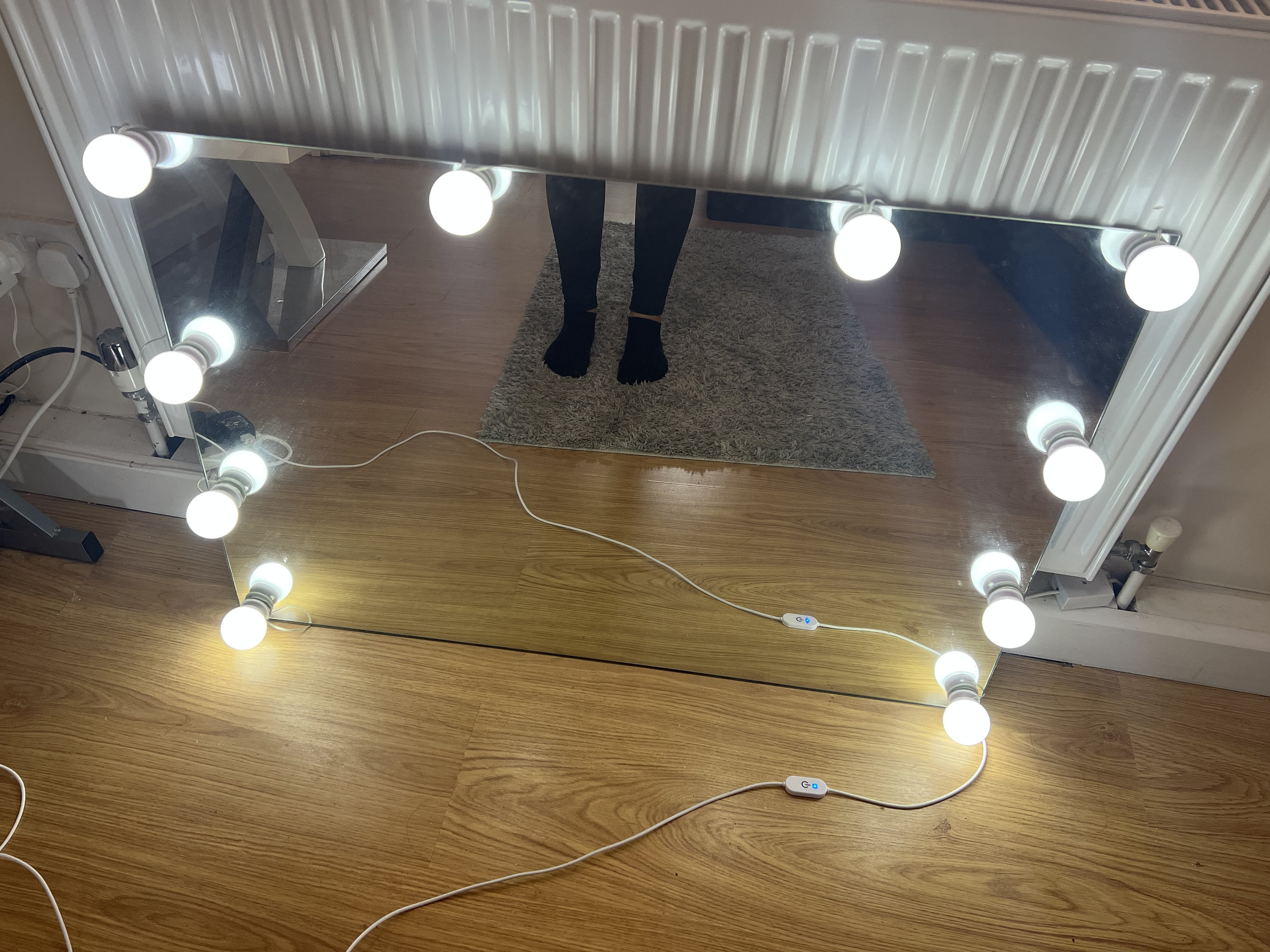 Homemade Hollywood Style Mirrors - Etsy UK