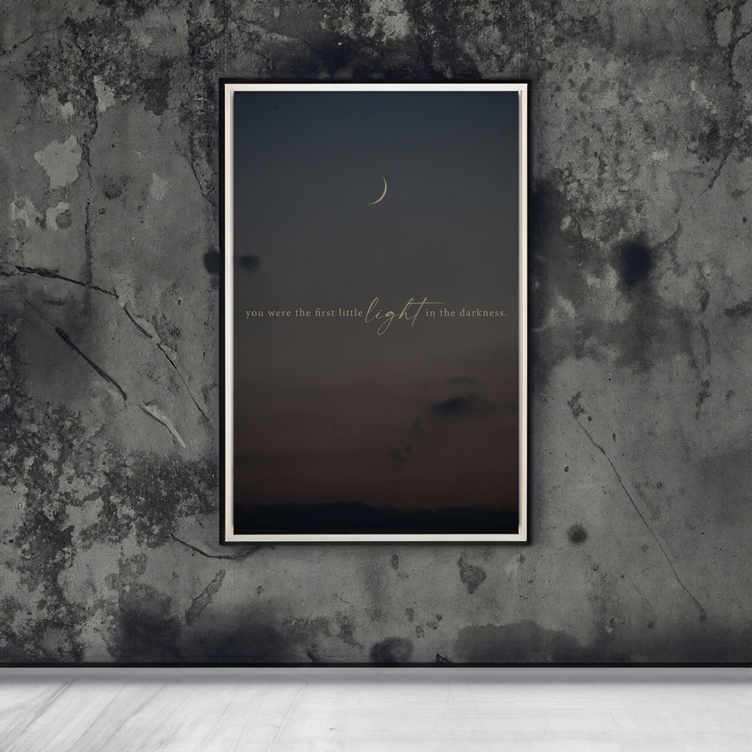 Mood Poster Emotional Sad Art Feelings Nature Inside Love Moon Sky - Etsy