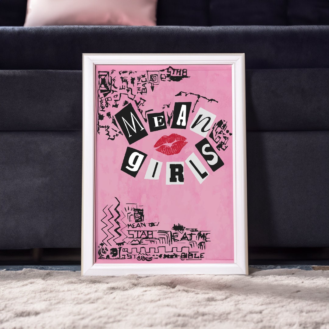 Movie Poster MEAN GIRLS - Etsy