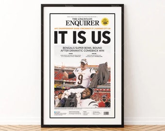 Bengals Football - Etsy