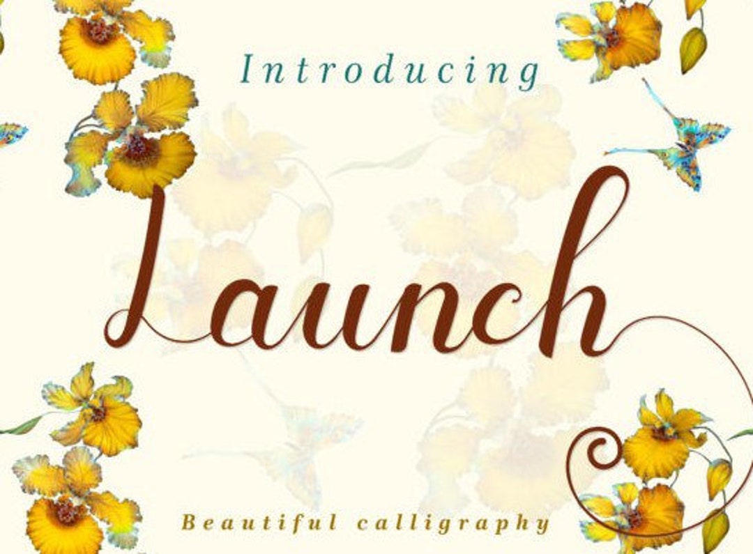 Launch Font, Display Font, Vintage Cricut Font, Font Bundle for Cricut ...