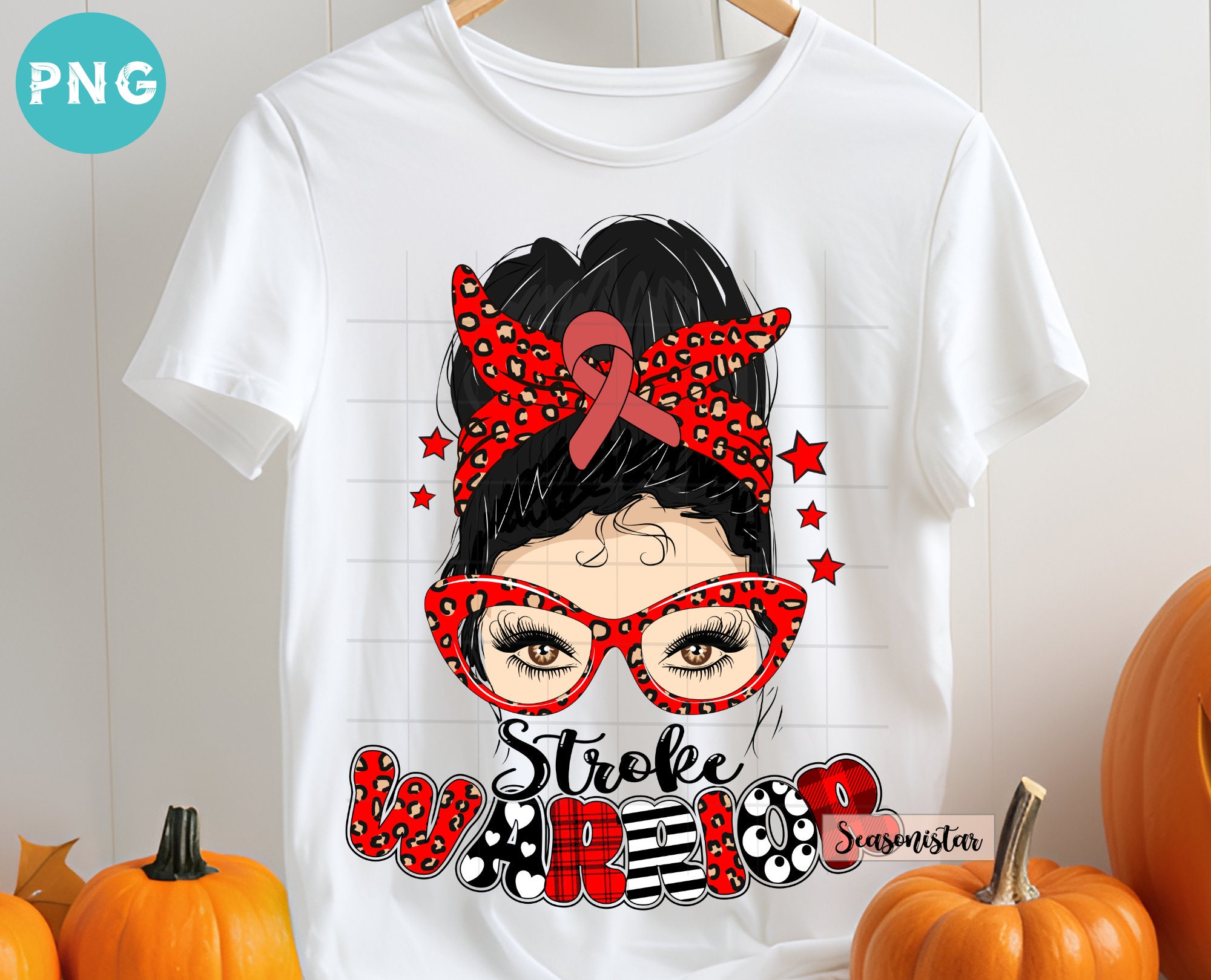 Stroke Awareness Bundle Png, Stroke Warrior Bundle Png, I Wear Red Png ...