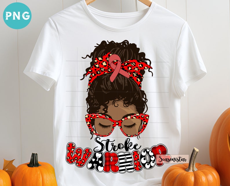 Stroke Awareness Bundle PNG: Red Ribbon Designs (digital Download) - Etsy