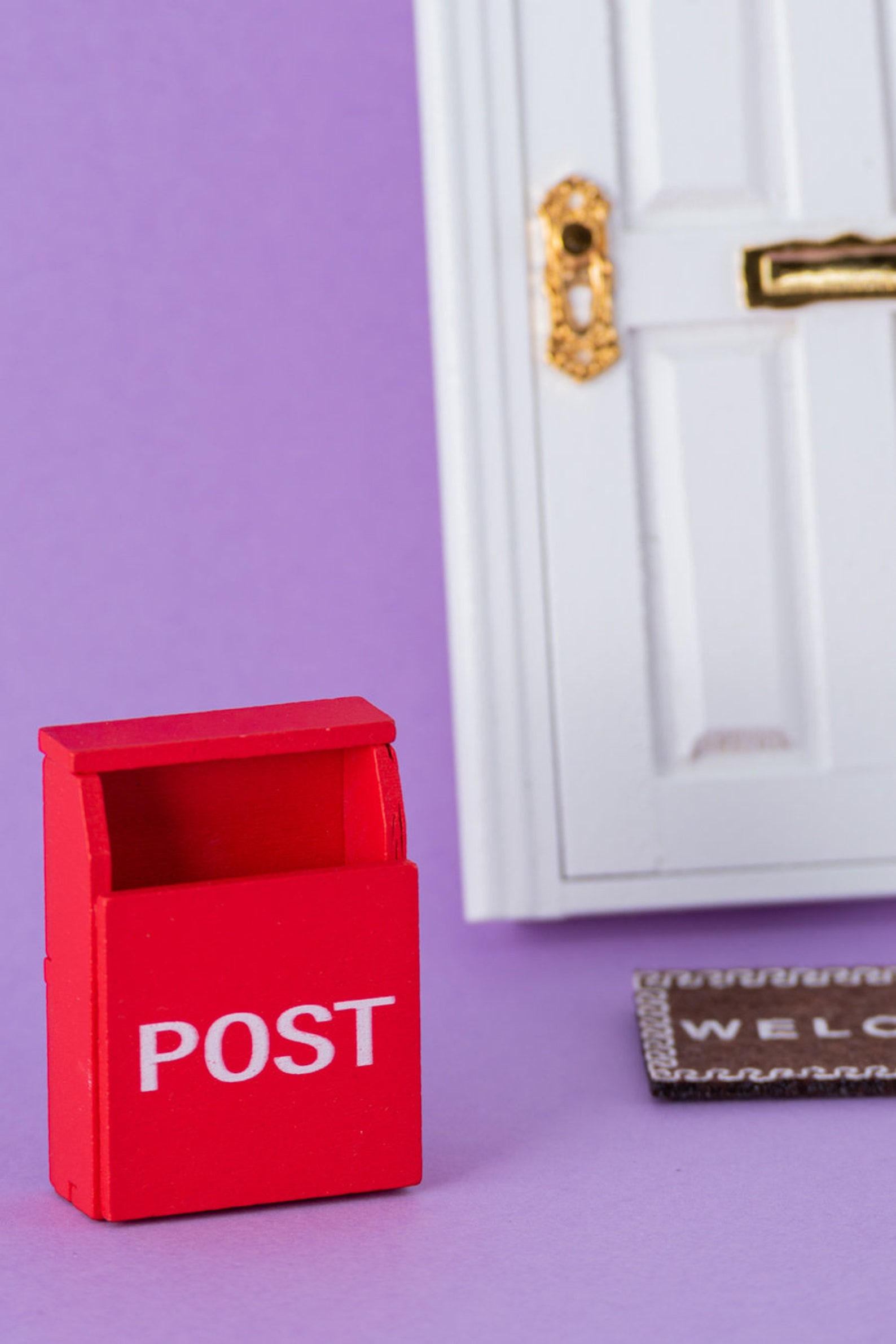 White Fairy Miniature Door, Wooden Miniature Door, Wooden Fairy Door ...