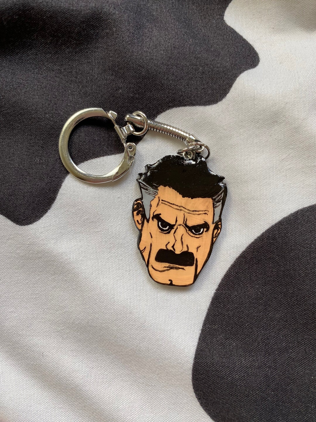 Omni-man Clay Keychain - Etsy