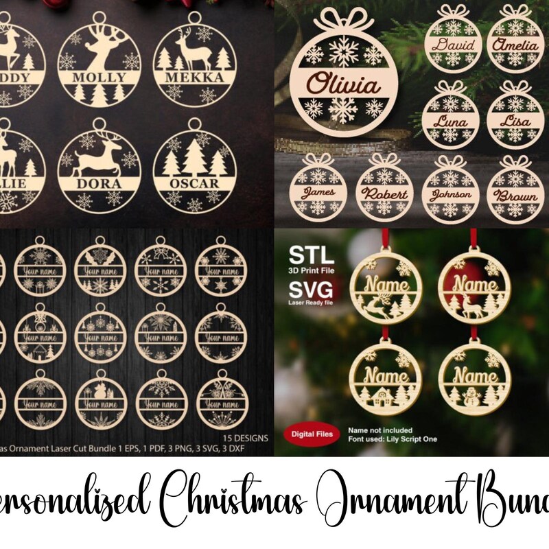 Name Christmas Ornament - Etsy