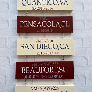 Coast Guard Décor USCG Duty Station Sign Military Retirement Gift for ...