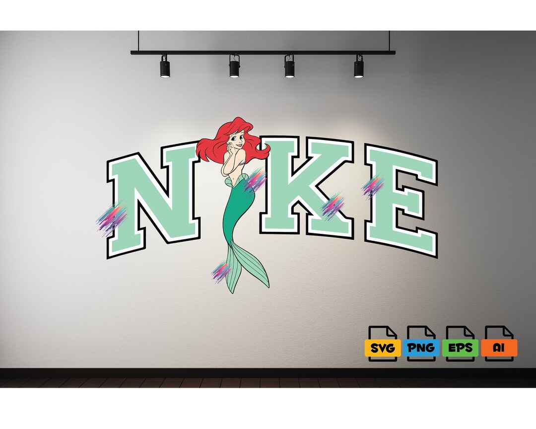 Mermaid 2 Svg Png Eps And Ai Formats Ready To Use For Etsy