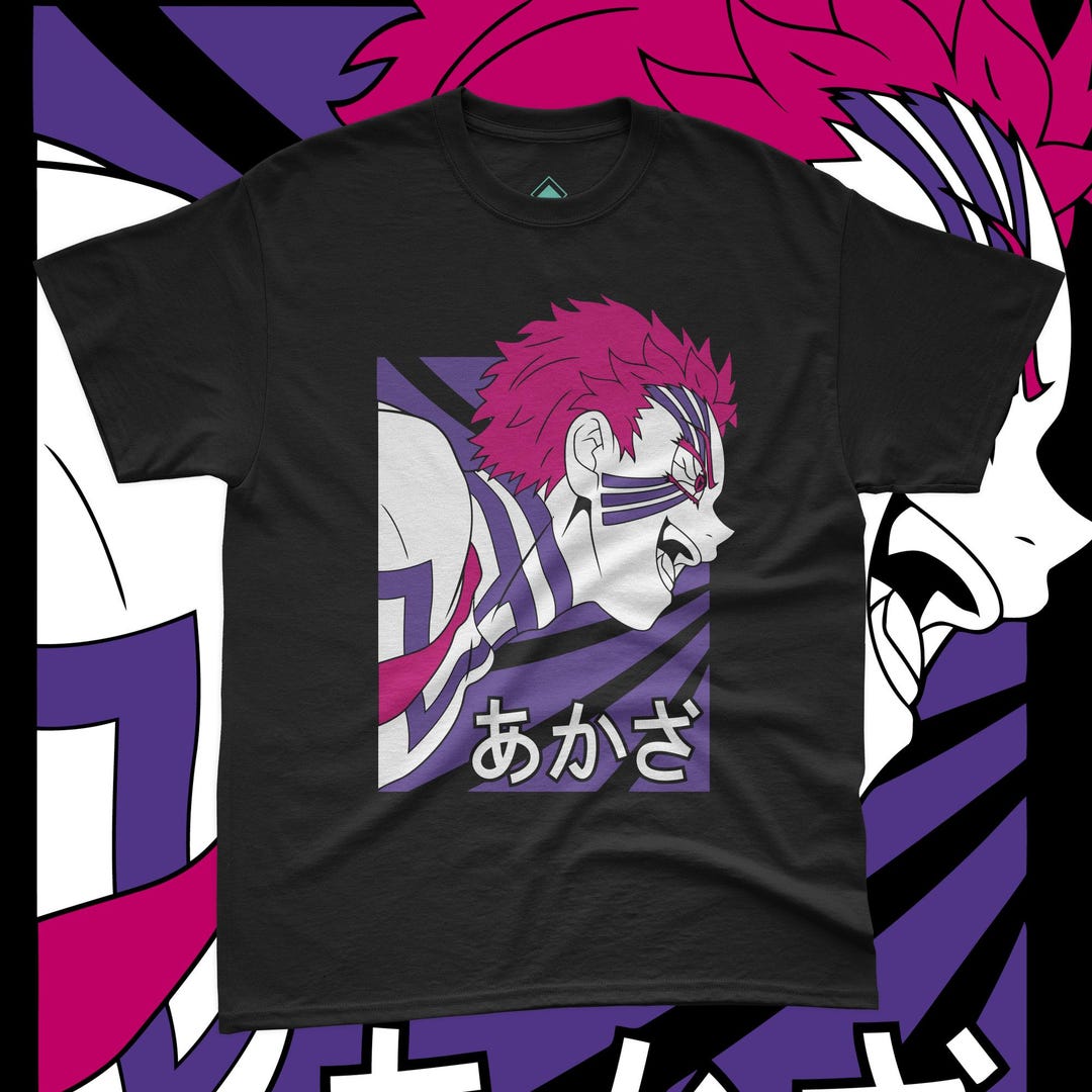 Akaza - Demon Slayer | Unisex Anime Classic Crew T-shirt - Etsy Canada