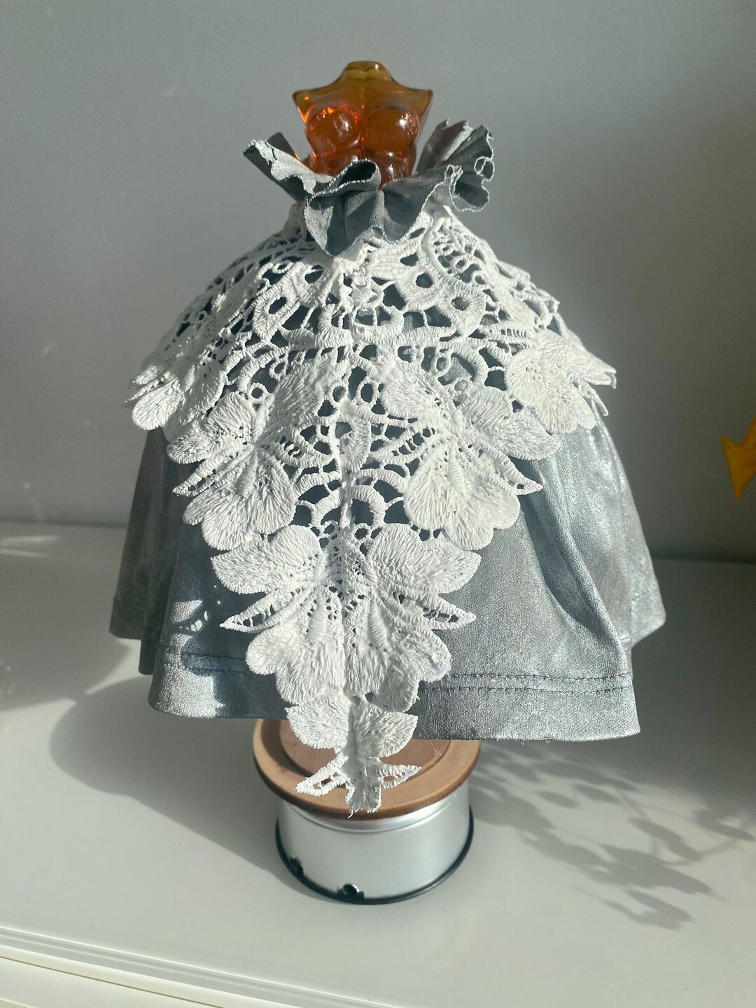 Grey Little Doll Epoxy Resin Mannequin With Handcrafted - Etsy