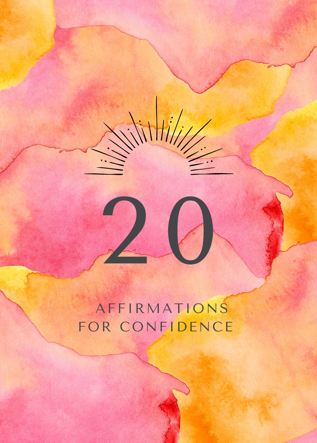 Affirmations for Confidence - Etsy