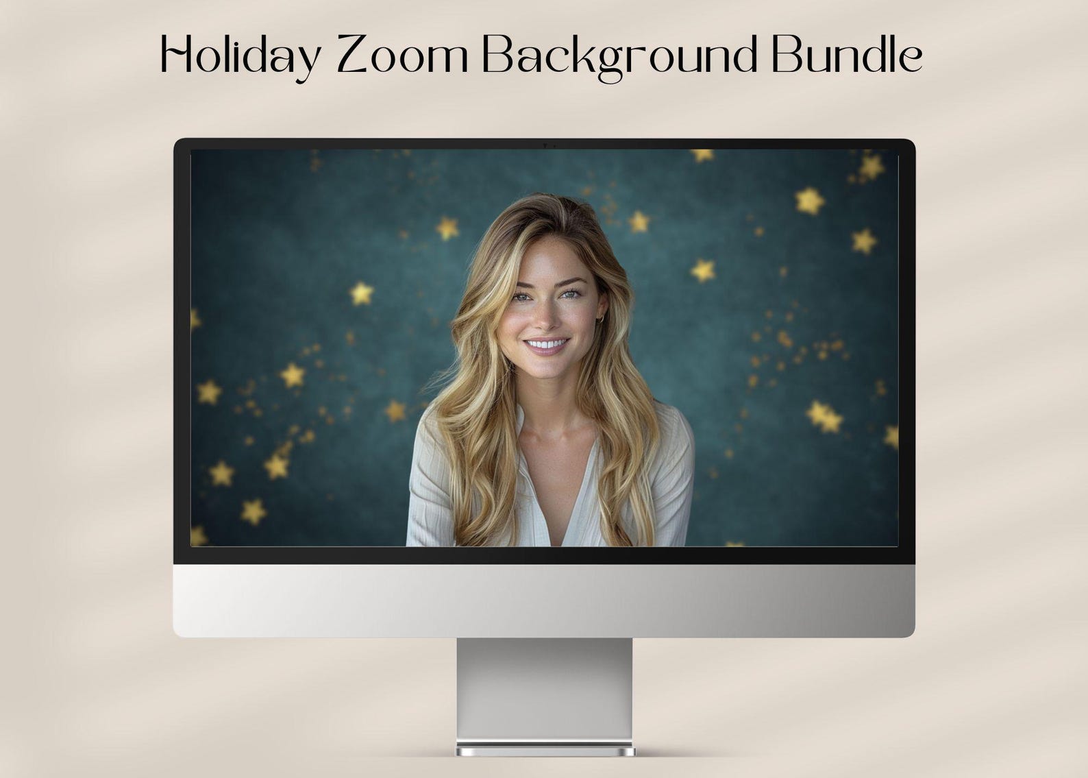 Holiday Zoom Backgrounds- Christmas&new Year Bundle| 30 Zoom Background ...