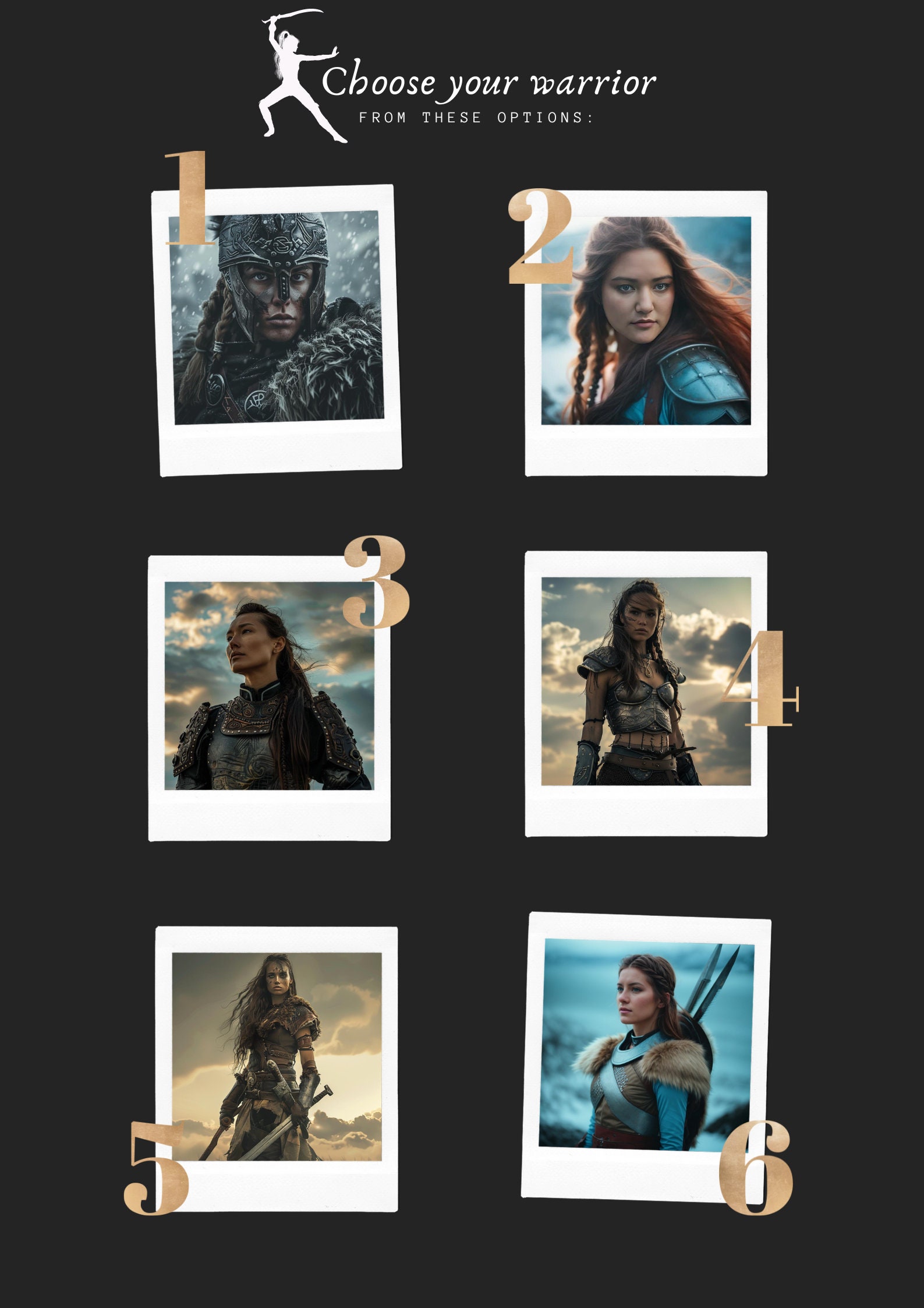 A Warrior Custom Portrait| Face Swap| 6 Different Options to Choose ...
