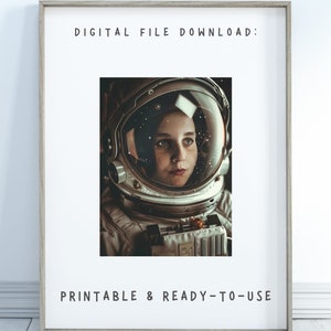 Custom Astronaut Portraits| Face Editing| Custom Pictures Gift| Space ...
