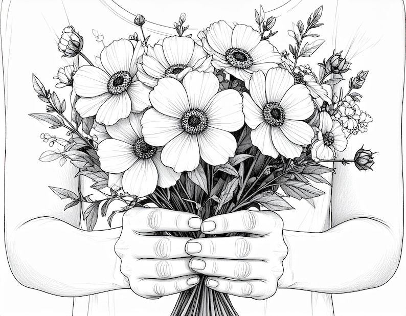 5 Minutes of Quiet – Adult Coloring Pages for Calm &focus (women 30 ...