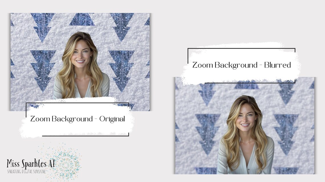 Holiday Zoom Backgrounds- Christmas&new Year Bundle| 30 Zoom Background ...