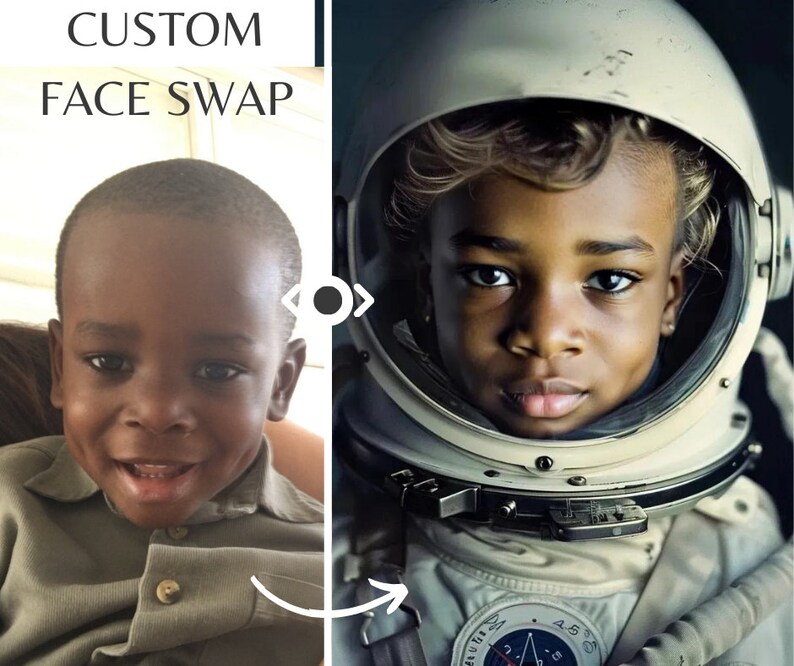 Custom Astronaut Portraits| Face Editing| Custom Pictures Gift| Space ...