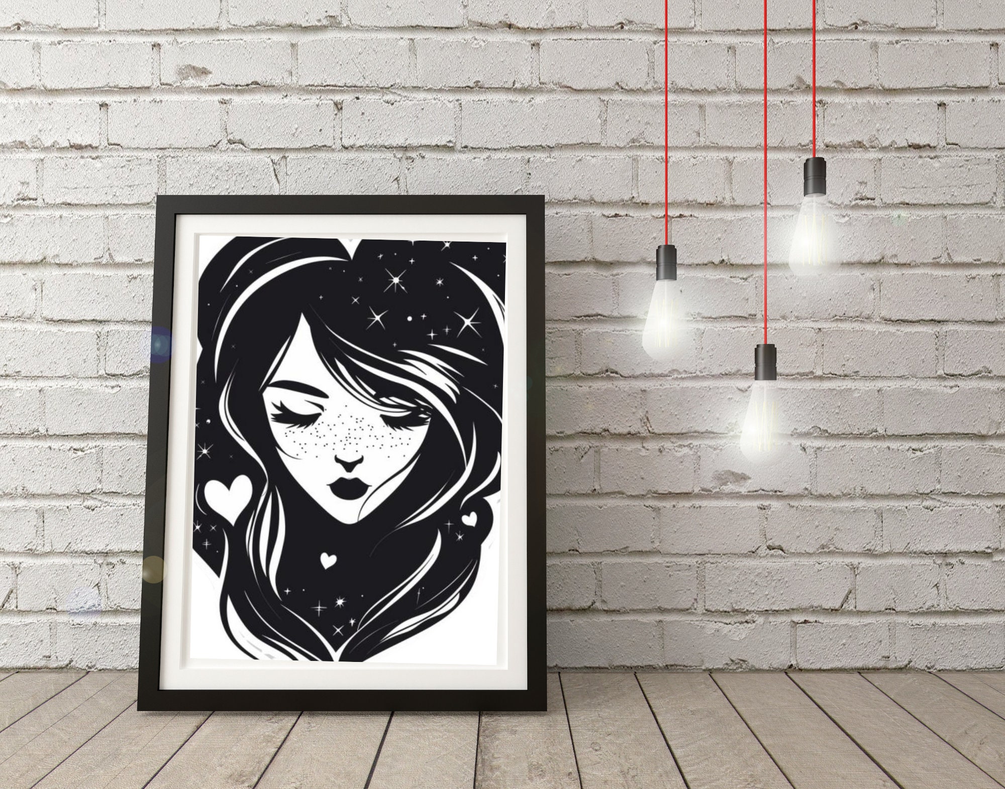 Anime Style Heart Vector Design - Digital Download | SVG | PNG| Vector ...