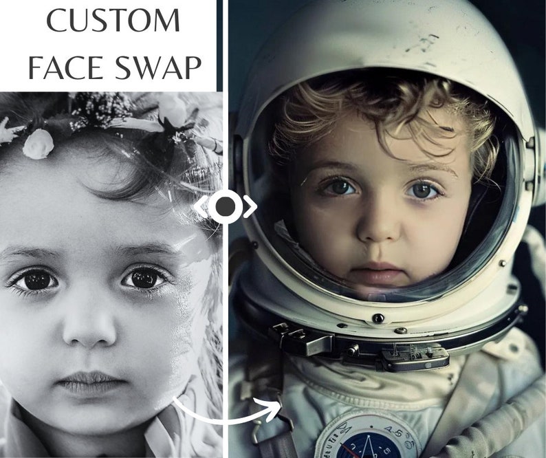 Custom Astronaut Portraits| Face Editing| Custom Pictures Gift| Space ...