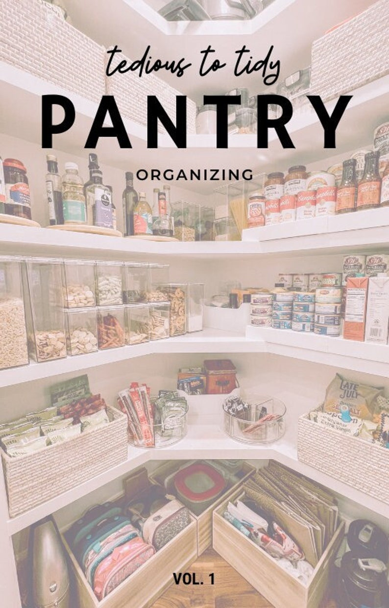 Pantry Organization: Step by Step Guide - Etsy