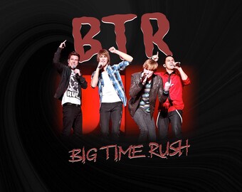 Big Time Rush Png, BTR Vintage Big Time Rush Forever Png, Digital ...