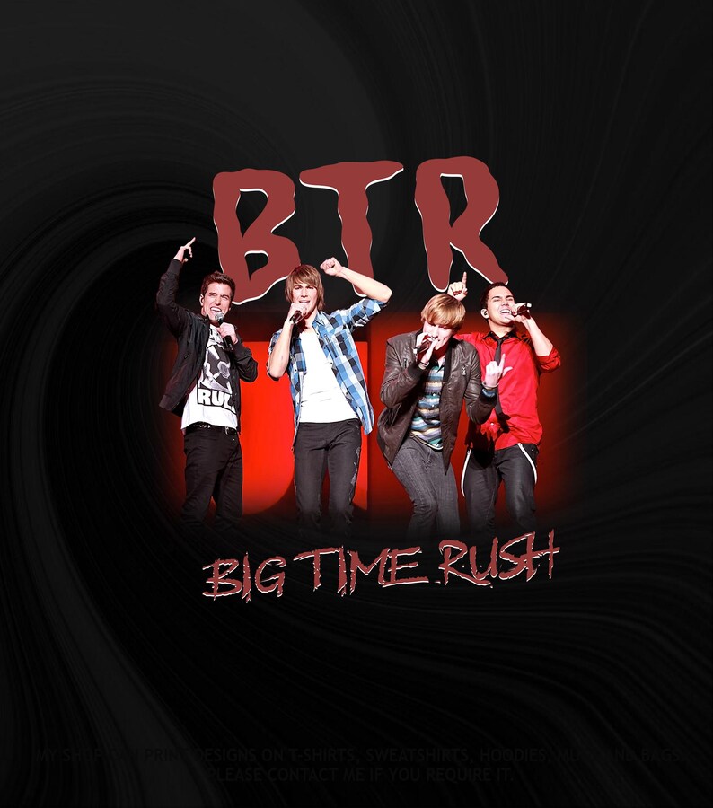 Big Time Rush Png, BTR Vintage Big Time Rush Forever Png, Digital ...