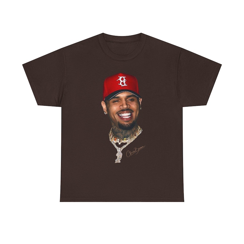 The Face of Breezy Chris Brown Shirt, Rnb Merch, Chris Brown Fan Club ...