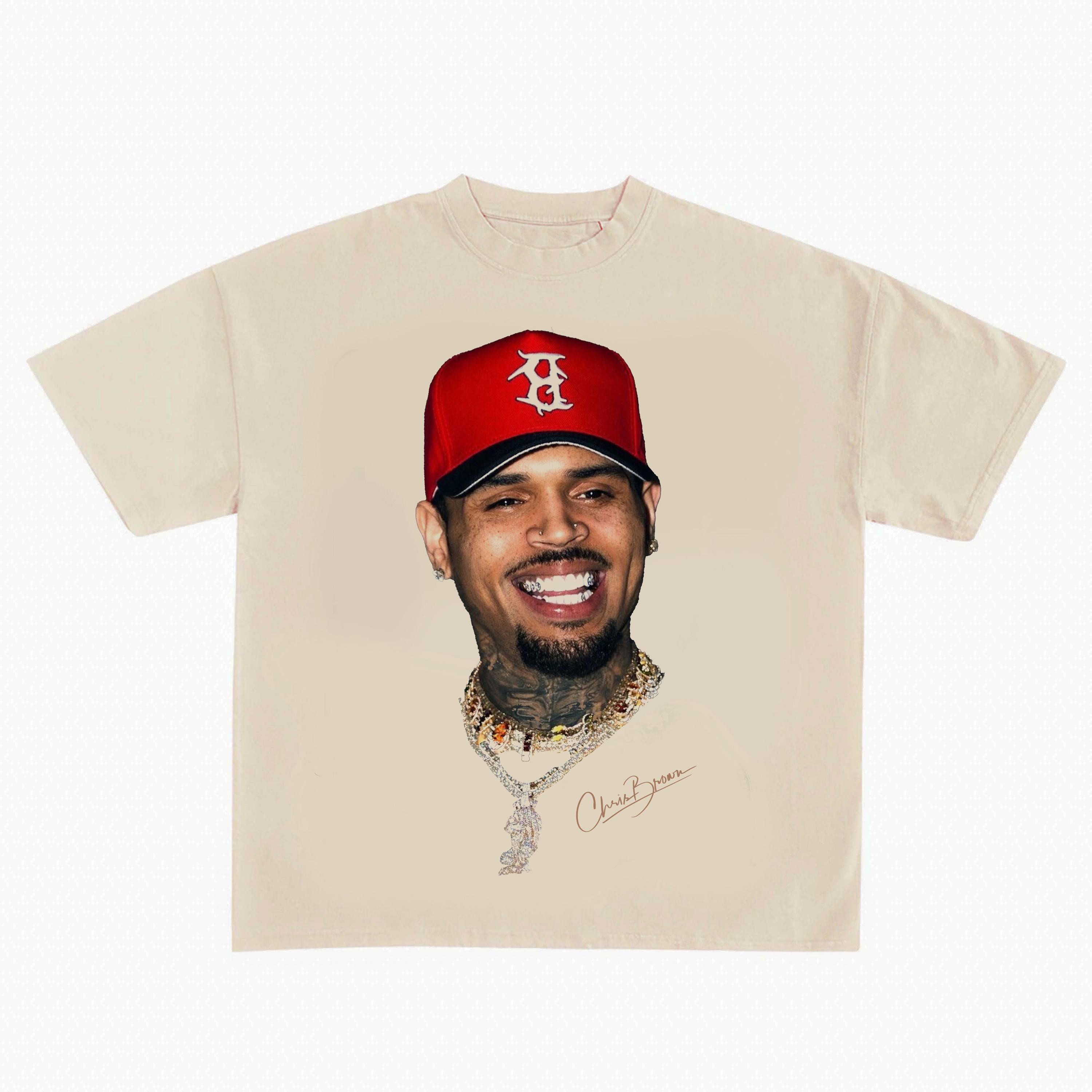 The Face of Breezy Chris Brown Shirt, Rnb Merch, Chris Brown Fan Club ...