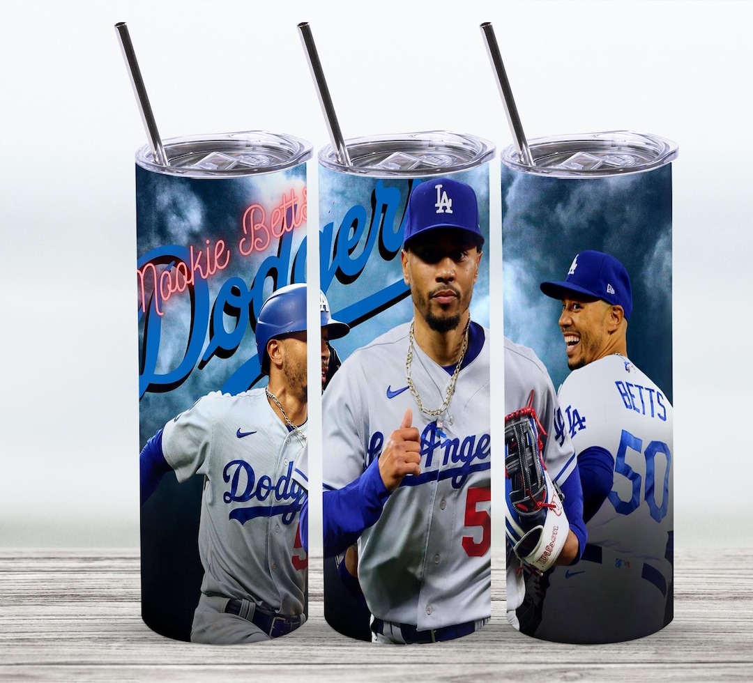 Mookie Betts Tumbler 20oz Wrap Design, Limited Edition, Digital ...