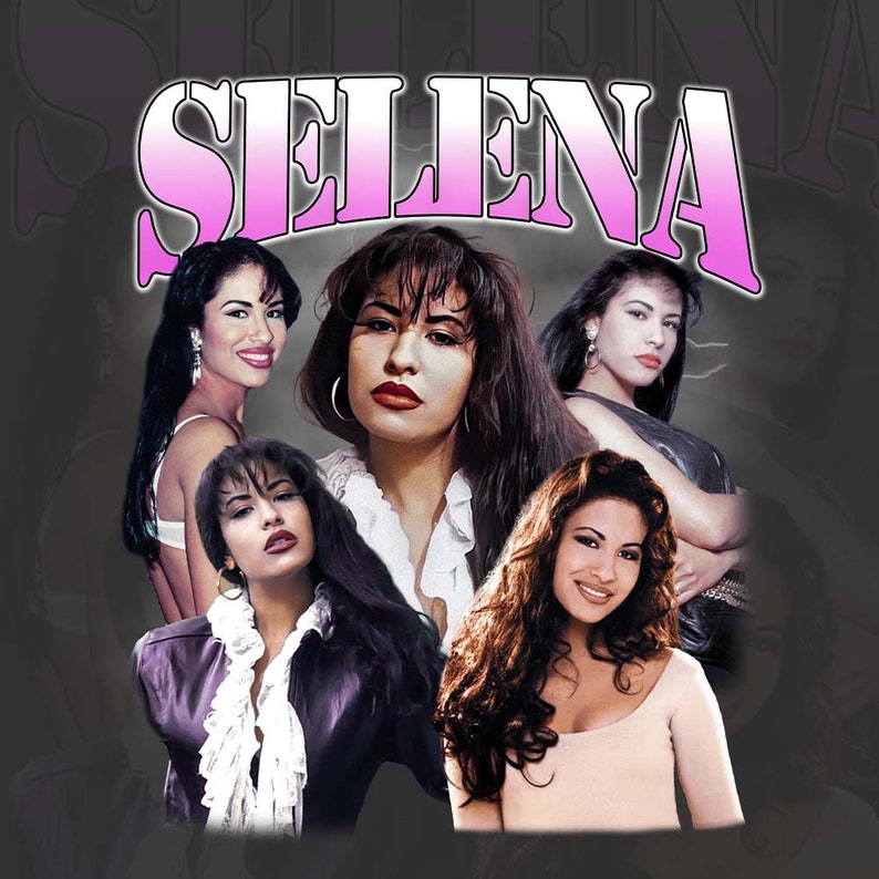 Selena Quintanilla Tee PNG, Shirt Design Shirts Png, Printable Design ...