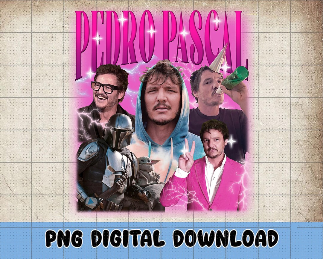 Pedro Pascal PNG, Pedro Pascal Daddys PNG Download, Madanlorian Pedro ...