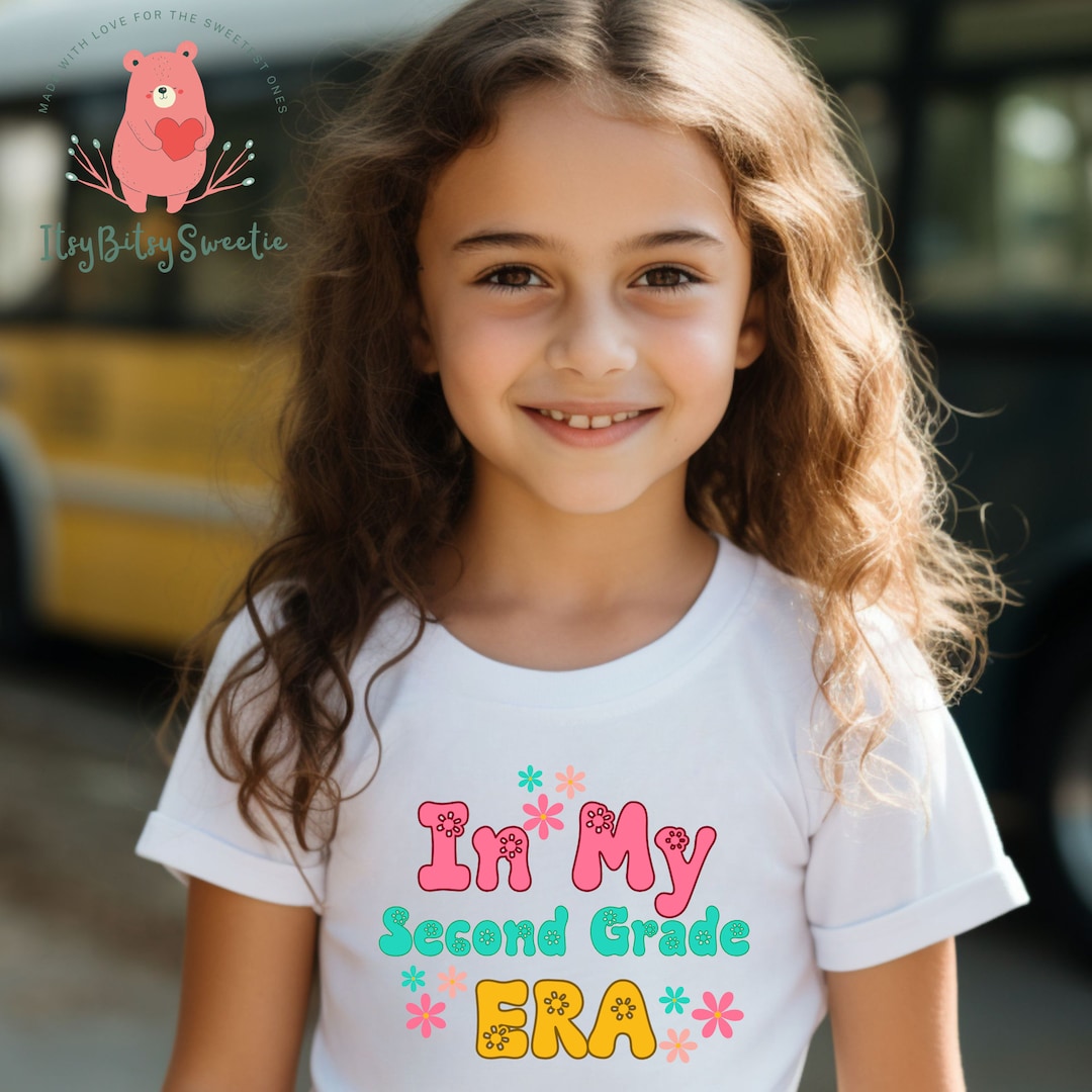 In My Second Grade Era Shirt, First Day of School, Second Grade ...