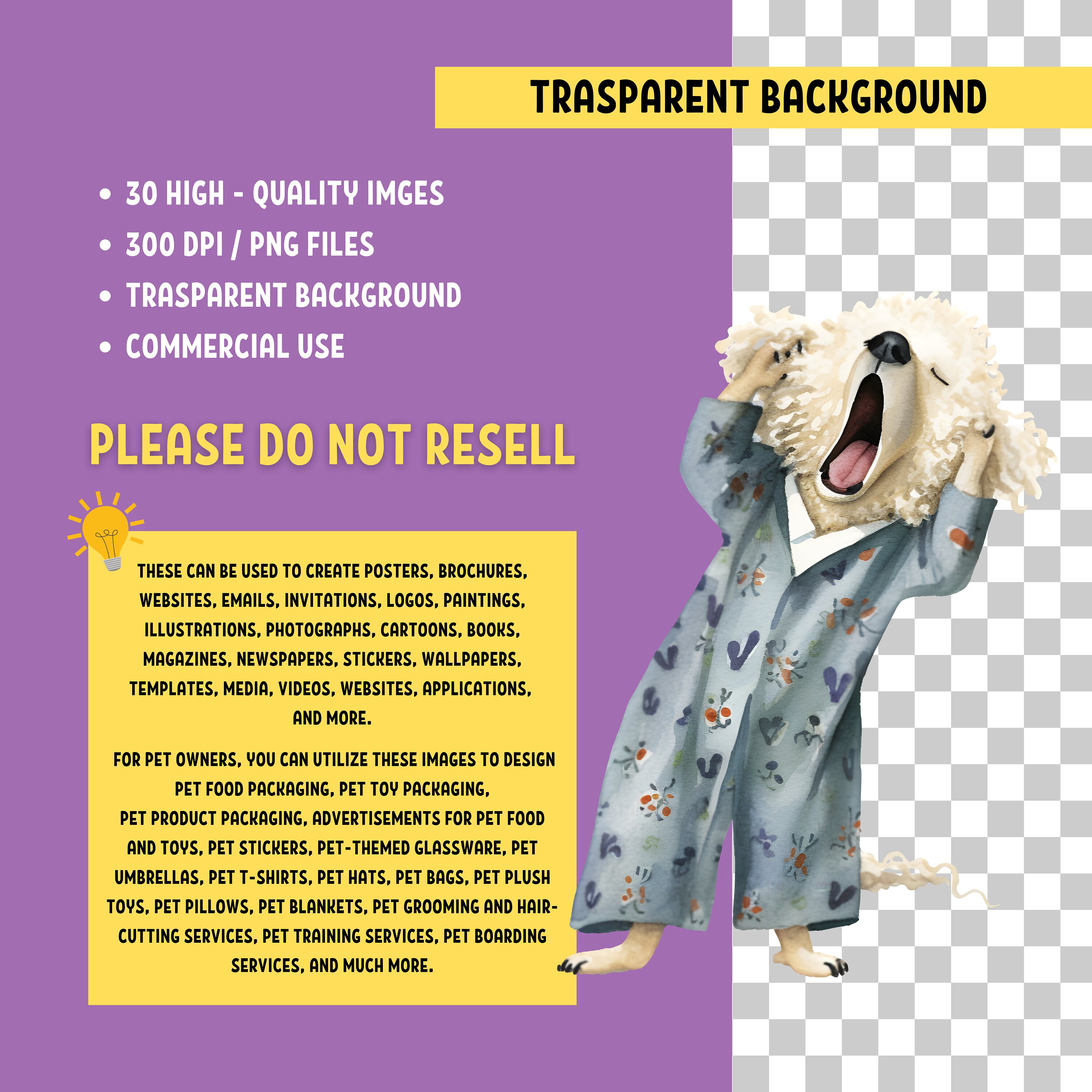 30 Bundle Poodle Clipart | Cute Dog | Puppy | Animal | Dog Breed | Dog ...