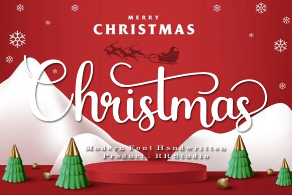 Christmas Font, Fancy Font, Brush Font, Calligraphy Font,modern Font ...