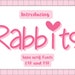 Rabbits Font, Handwritten Font, Chunky Font, Modern Calligraphy Font ...