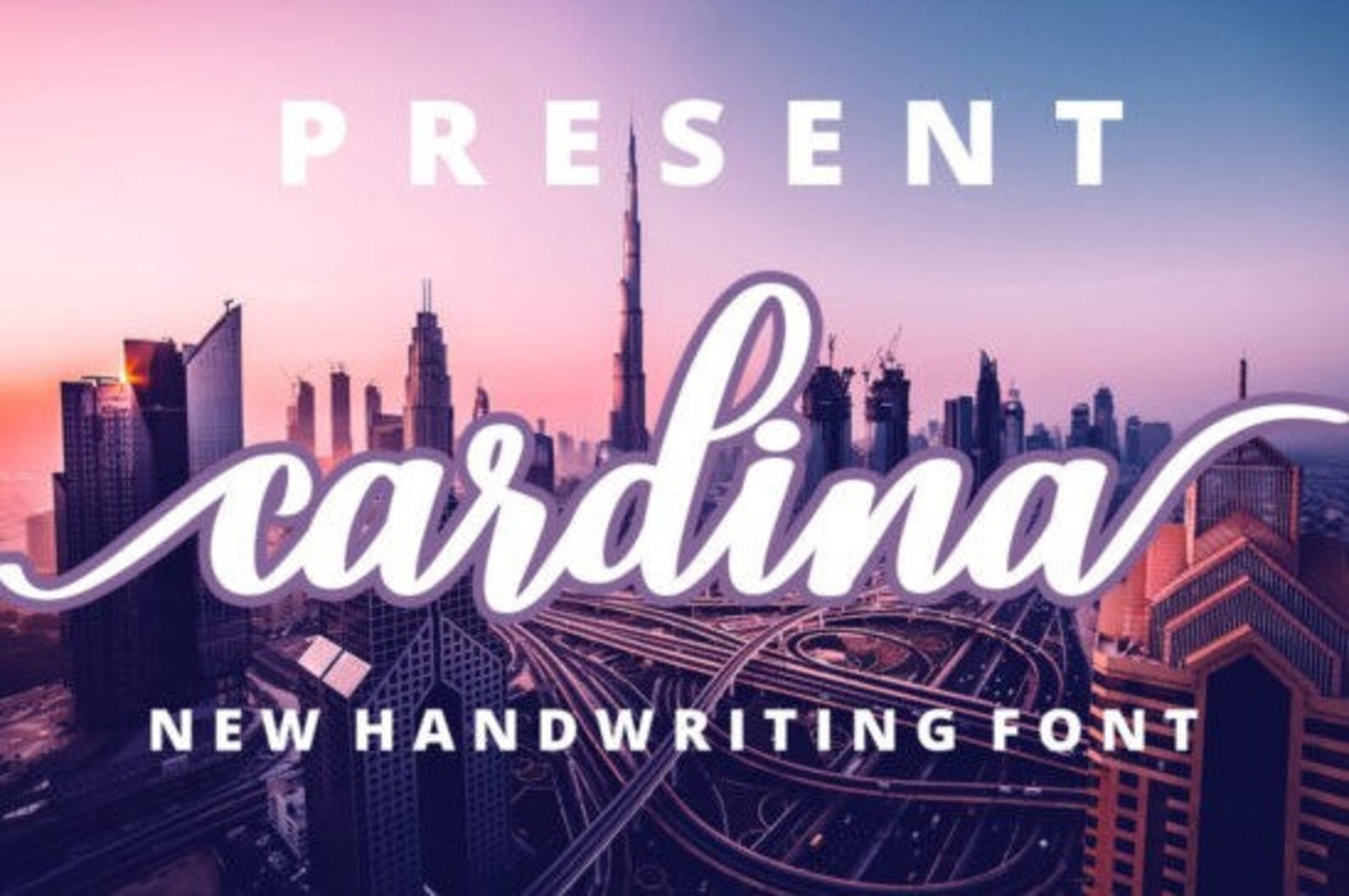 Cardina Font, Handwritten Font, Fancy Font, Wedding Font, Modern Font ...