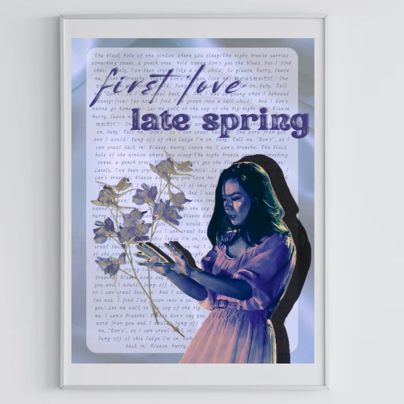 Mitksi Wall Art, Mitski Poster- First Love/late Spring Poster- Digital ...
